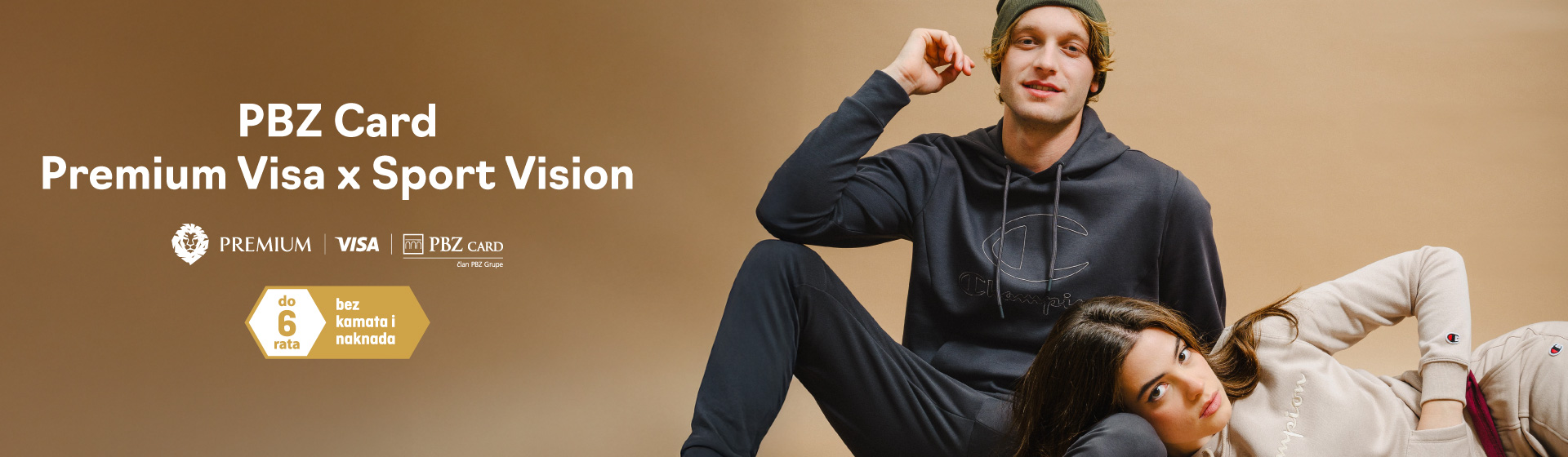 PBZ Card Premium Visa x Sport Vision | Sport Vision