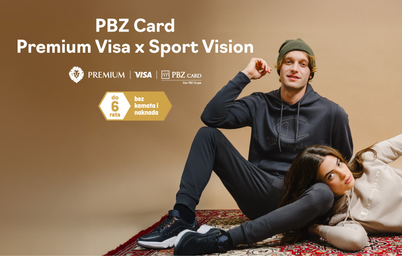 PBZ Card Premium Visa x Sport Vision | Sport Vision