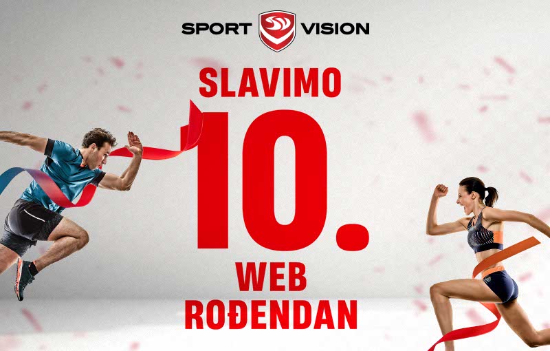 Sport Vision web shop slavi 10. rođendan! | Sport Vision